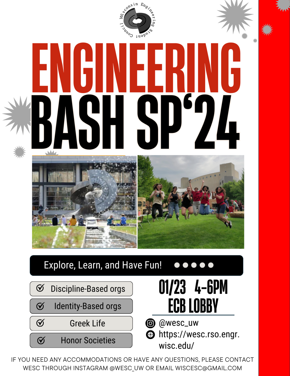 Engineering Bash 2025 – Wisconsin Engineering Student Council – UW–Madison